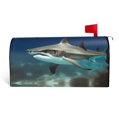 Hammerhead Sharks Mailbox Cover Standard Size 18" X 21" Mailbox Wraps ...