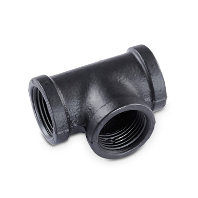 pamo Malleable Cast Iron Fitting T-Connector - 3/4 Inch for DIY Clothes ...