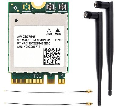 AW-CB375NF Wireless NIC for Jetson Xavier NX/Orin NX/Orin Nano Board ...