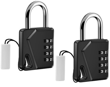 Kinkota Gym Locker Lock, 4 Digit Combination Lock Outdoor Weatherproof ...