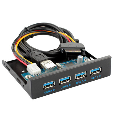 CY USB 3.0 HUB 4 Ports Front Panel to Motherboard 20Pin Adapter with ...
