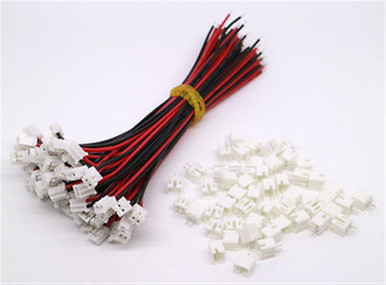 50 Sets Mini Micro JST 2.0 PH 2-Pin Connector Plug with Wires Cables 120MM - Warehousesoverstock