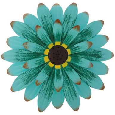 Hobby Lobby Blue Sunflower Metal Wall Decor For Entryway or Home Decor ...