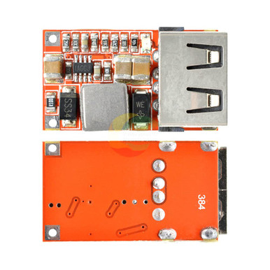 6-24V to 5V 3A Car USB Buck Board Buck Converter Car Power Supply ...