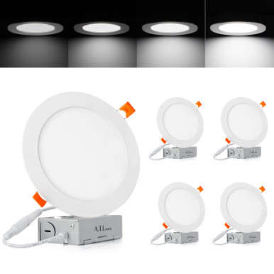 A.T.Lums 6 Inch LED Recessed Light - 15W 1350LM High Brightness ...