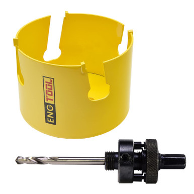 MaxTool 3" TCT Hole Saw 76mm Carbide Tip Saw Arbored Pilot Bit Cut ...