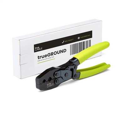 trueCABLE External Ground Crimp Tool, Compatible with Shielded External ...