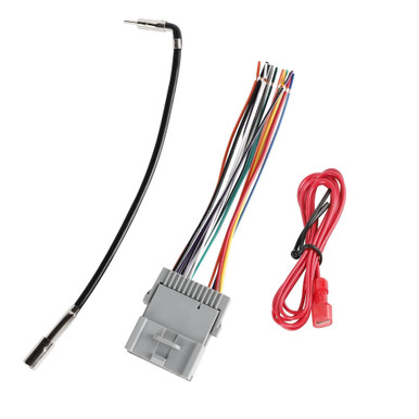 NuIth Radio Wiring Harness + Aftermarket Antenna Connector to Factory ...