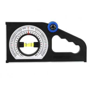 Universal Slope Angle Meter, Dual-Scale Rotary Pitch Finder with Level ...
