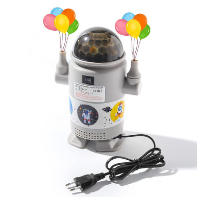 Enjoyin Electric Air Balloon Pump, Portable Dual Nozzles Electric Air ...