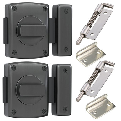 Gate Latch Slide Bolt Latches Lock Cabinet Deadbolt Locks Door Latches ...