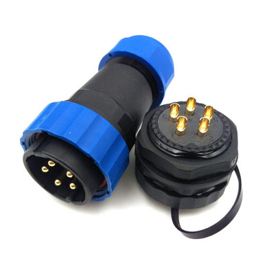 SZJELEN SD28 5Pin Panel Mount Aviation Cable Connector,Electrical ...