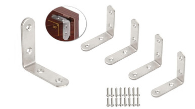 Laituods Furniture support, corner code, L-shaped support, heavy shelf ...