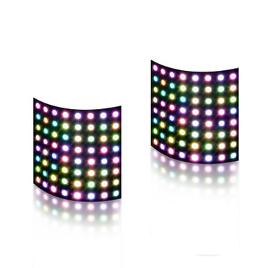 icever 2 Pack WS2812B Led Matrix Panel 8x8 64 Pixels, ECO RGB Alloy ...