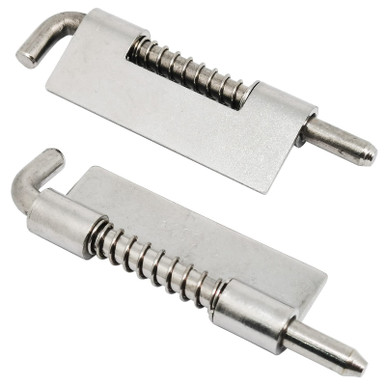 2pcs 90mm/3.5inch Length 304 Stainless Steel Right-Handed Flat Pin ...