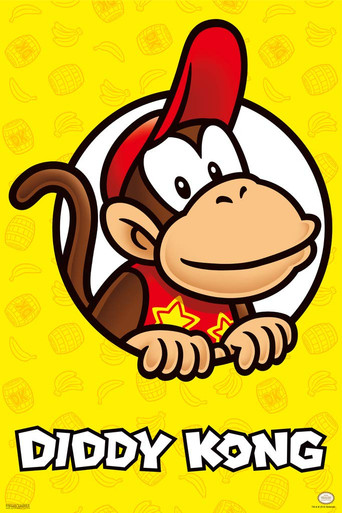 Pyramid America Diddy Kong Portrait Nintendo Cool Wall Decor Art Print ...