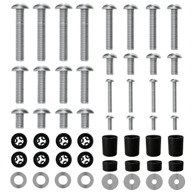 FORGING MOUNT Universal TV Mounting Hardware Pack 52pcs Fits All TVs up ...