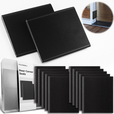 Door Corner Seals Exterior Door jamb Frame Seal Wedge Draft Stopper ...