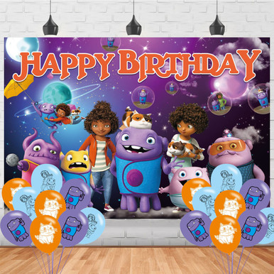 Home Movie Backdrop Birthday Banner for Home Movie Birthday Party ...