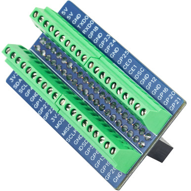 for RPi Pi IO GPIO Terminal Blocks Breakout Board 40Pin 2.54mm / 0.1 ...