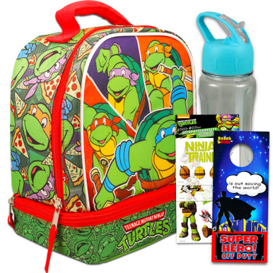 Teenage Mutant Ninja Turtles Lunch Bag for Boys Set - Bundle with TMNT ...