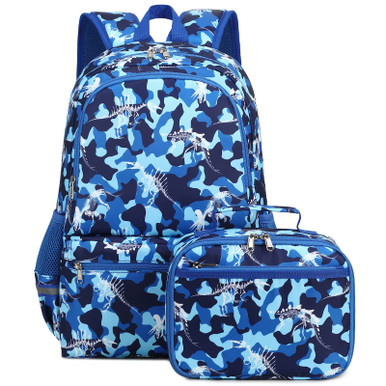 OctSky Kids Backpack for Boys School Backpack with Lunch Box Set ...