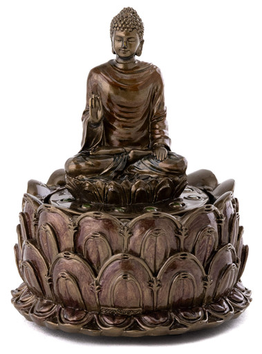 Top Collection Buddha Statue The Great Compassion Mantra Music Box ...