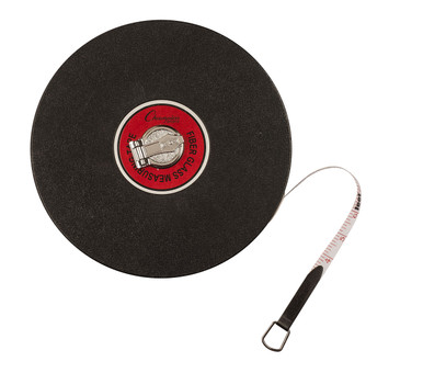 Champion Sports Closed Reel Measure Tape, 250 ft, 75 m - Sturdy ...