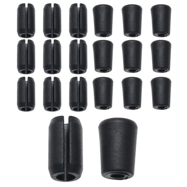 Maxmoral 10 Sets Black Kitchen Sink Rack Feet for Sink Bottom PVC Sink ...