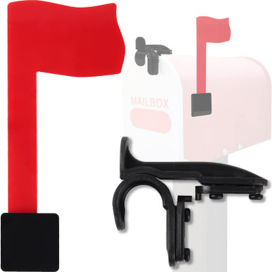 (Combo Pack) Replacement Latch Set Kit and Mailbox Flag Kit - Top Latch ...