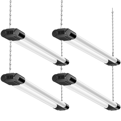BBOUNDER 2FT LED Shop Light Fixture, Super Bright 2200LM, Cool Daylight ...