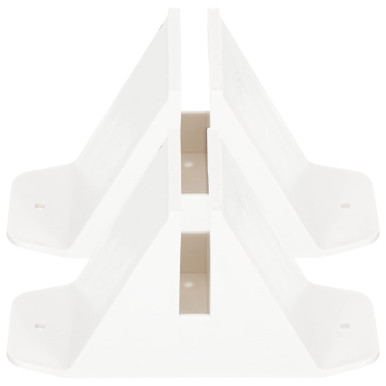 OUNONA Privacy Screen Base 2pcs Folding Privacy Screen Holder Screen ...