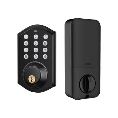 Keyless Entry Deadbolt Door Lock with Keypad-MESAIDFAMIY-Smart ...
