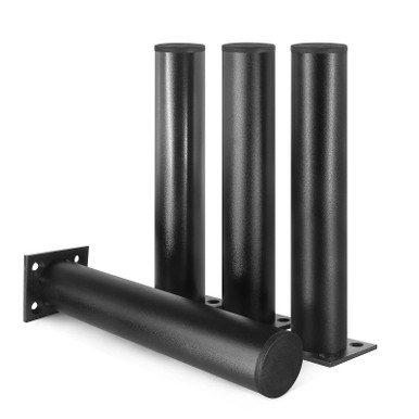 Masendelk 8 Inch Aluminum Alloy Furniture Legs, Black Sofa Legs Short ...