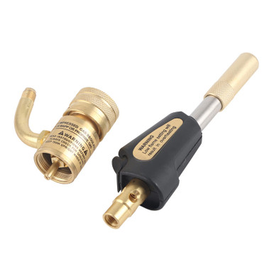 Propane Torch, Turbo Torch Tips, Flame Adjustable Knob Near Torch Head ...