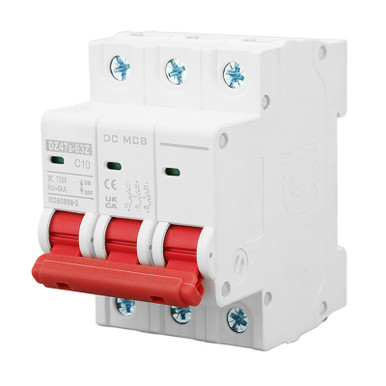 DIN Rail Mounted Low Voltage Overload Protection Switch,DC 750V 3P ...