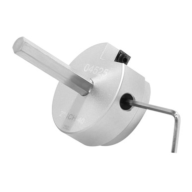 2 Inch Head PVC Pipe Reamer with 3/8-Inch Hex Shaft, Clean Ream Extreme ...