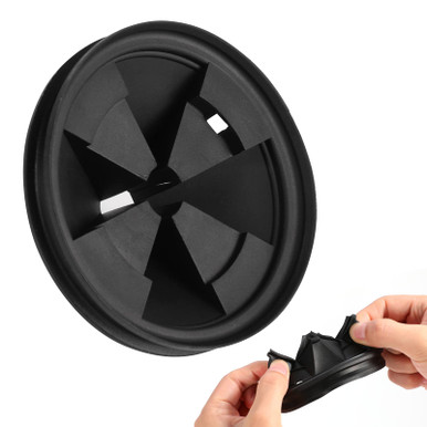 RQYEKDO Garbage Disposal Splash Guards 3 3/8 Inch Sink Baffle Drain ...