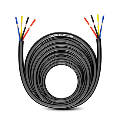 VANSOALL 10M/32FT Wire/Cable RVV 4 Conductor Bare Copper for Video ...