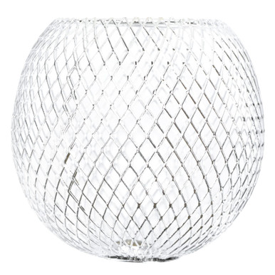 Round Lamp Shade Round Glass Lampshade Light Cover: Open Glass Lamp ...