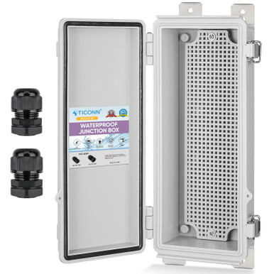 TICONN Waterproof Electrical Junction Box IP67 ABS Plastic Enclosure ...
