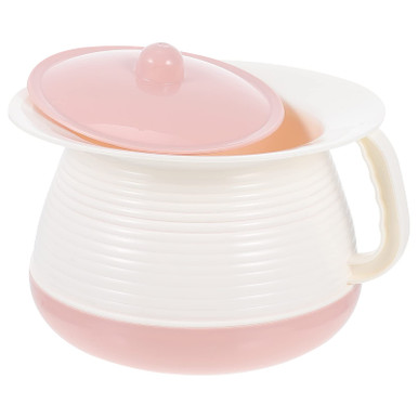 Chamber Pot Potty Urinals Bedpan: Urine Pot with Lid Bedroom Urinal Pee ...