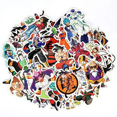 Dragon Ball Stickers 100PCS Vinyl Stickers Waterproof Cartoon Sticker ...
