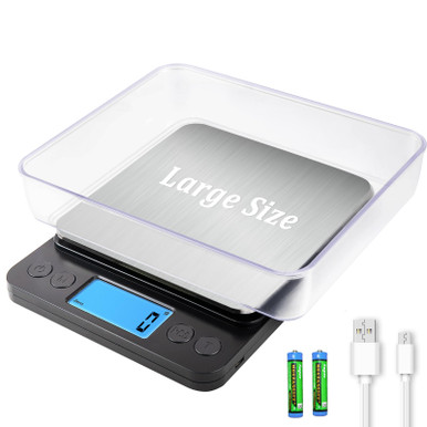 Upgraded Large Size Food Scale for Food Ounces and Grams, YONCON ...