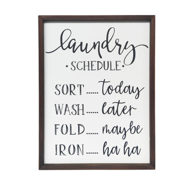 COLLECTIVE HOME - Laundry Sign, Cleaning Symbols, Funny Laundry ...