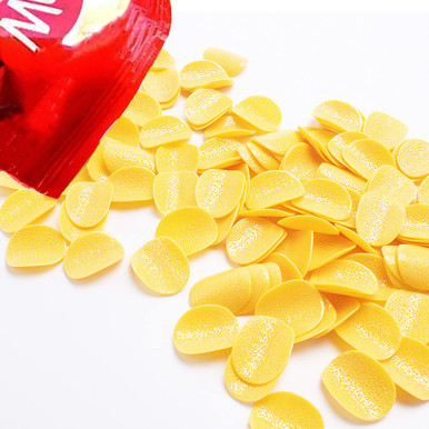 Hiawbon 100 Pcs Fake Potato Chips Artificial Snack Potato Chips ...