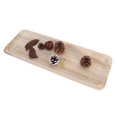 TORMAYS HOME 22.5 Inch Long Wood Trays,Rectangular Wood Tray Rustic ...