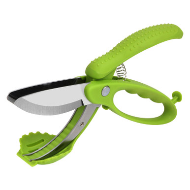 Salad Scissors Salad Cutter Salad Chopper Tool, Lettuce Vegetable ...