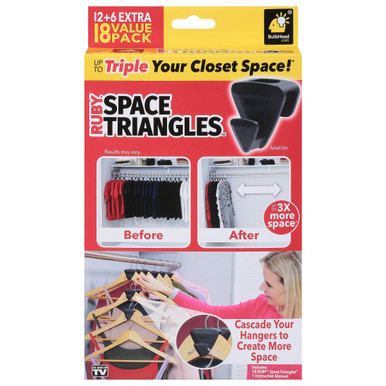 RUBY SPACE TRIANGLES Original AS-SEEN-ON-TV Ruby Space Triangles, Ultra ...
