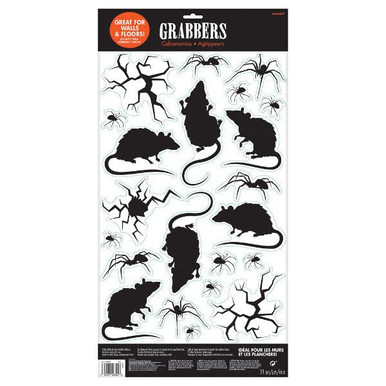 Rats/Bugs/Cracks Wall Grabber Decoration Stickers | 1 Sheet ...